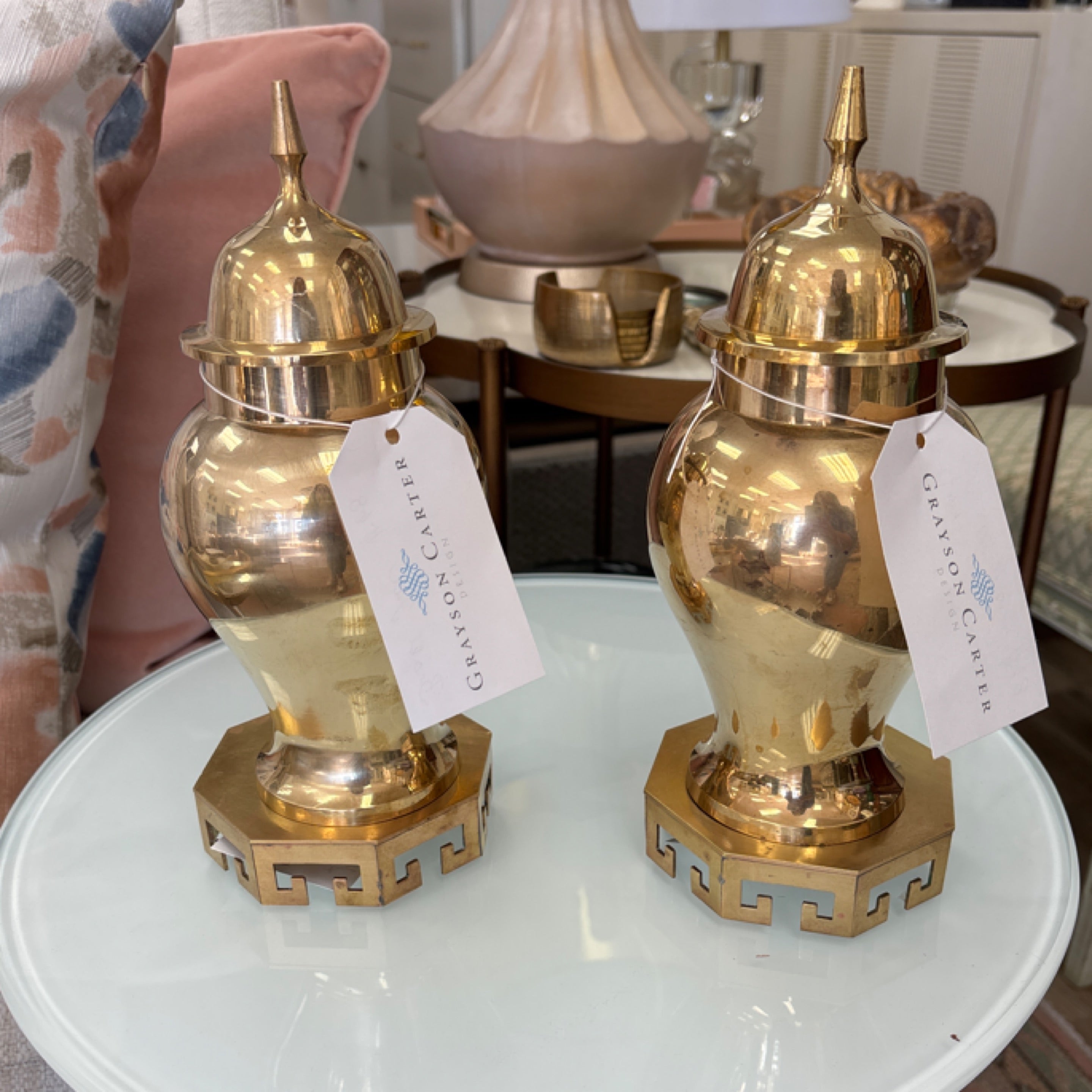 Brass Jar – Grayson Carter Design