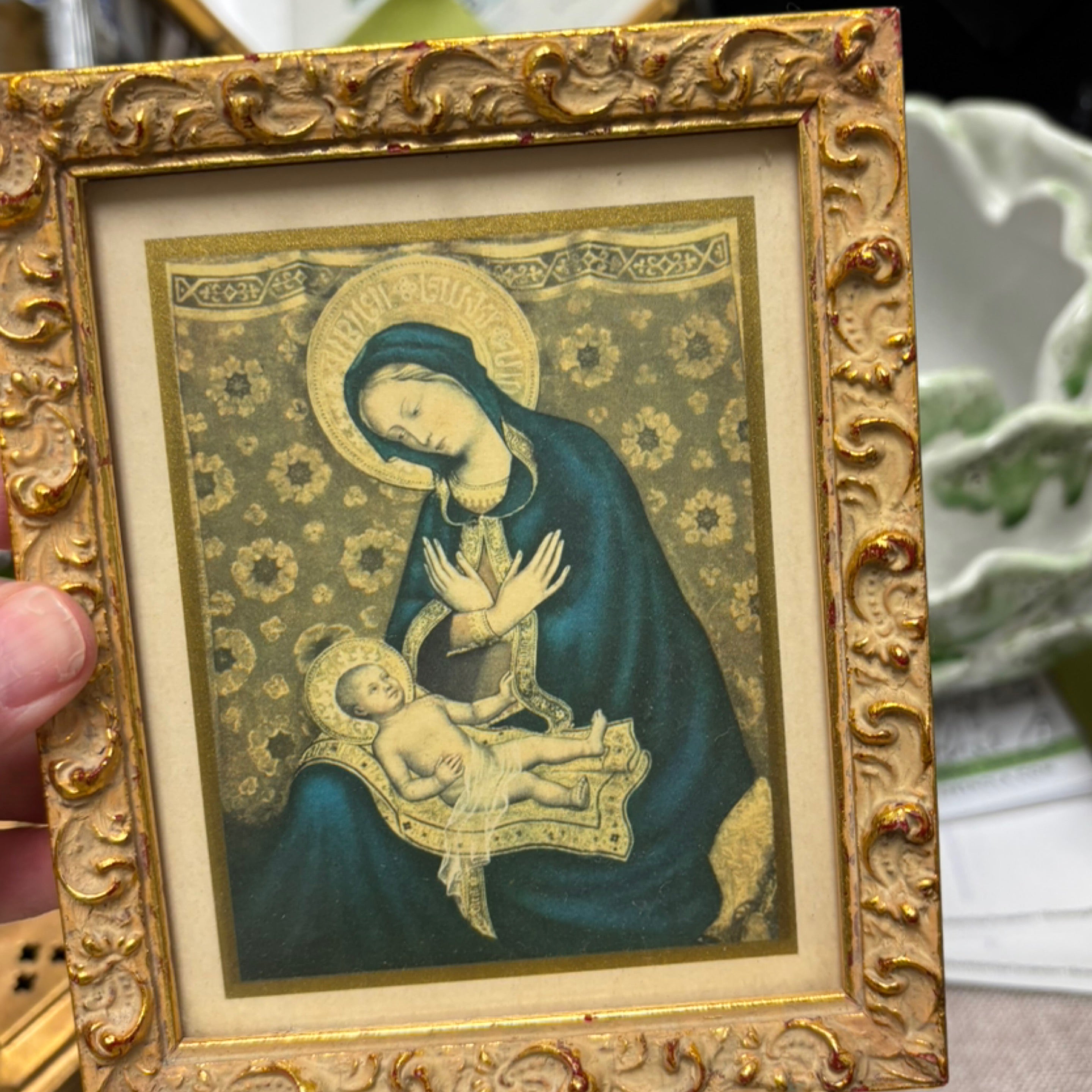 Painting of Our Lady of Humility – Grayson Carter Design