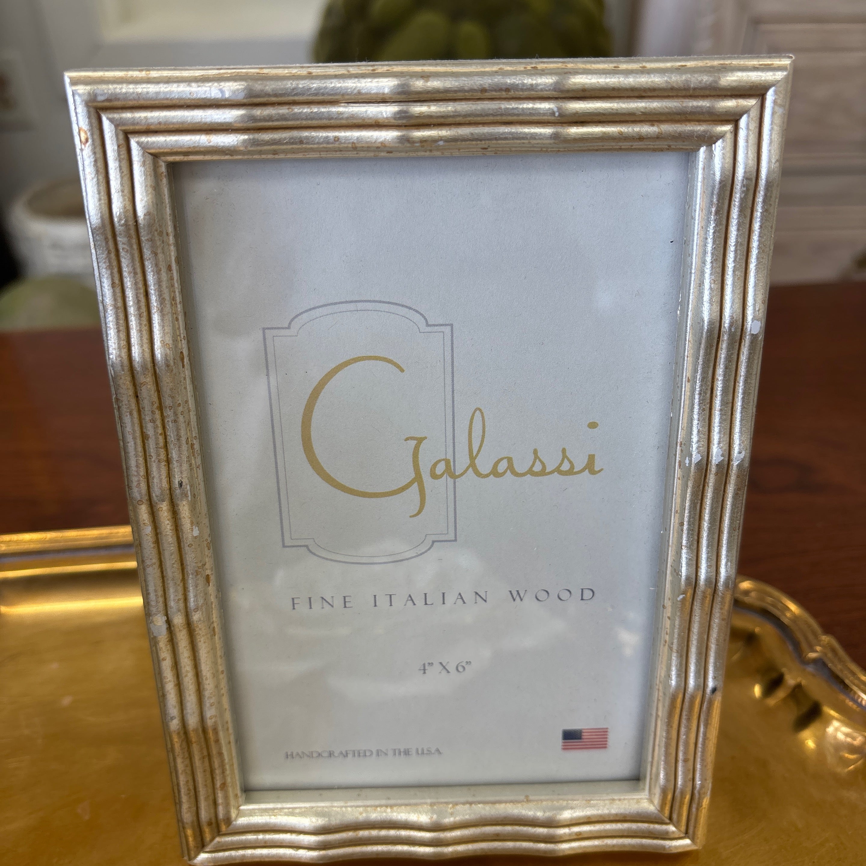Silver 4 x 6 frame – Grayson Carter Design