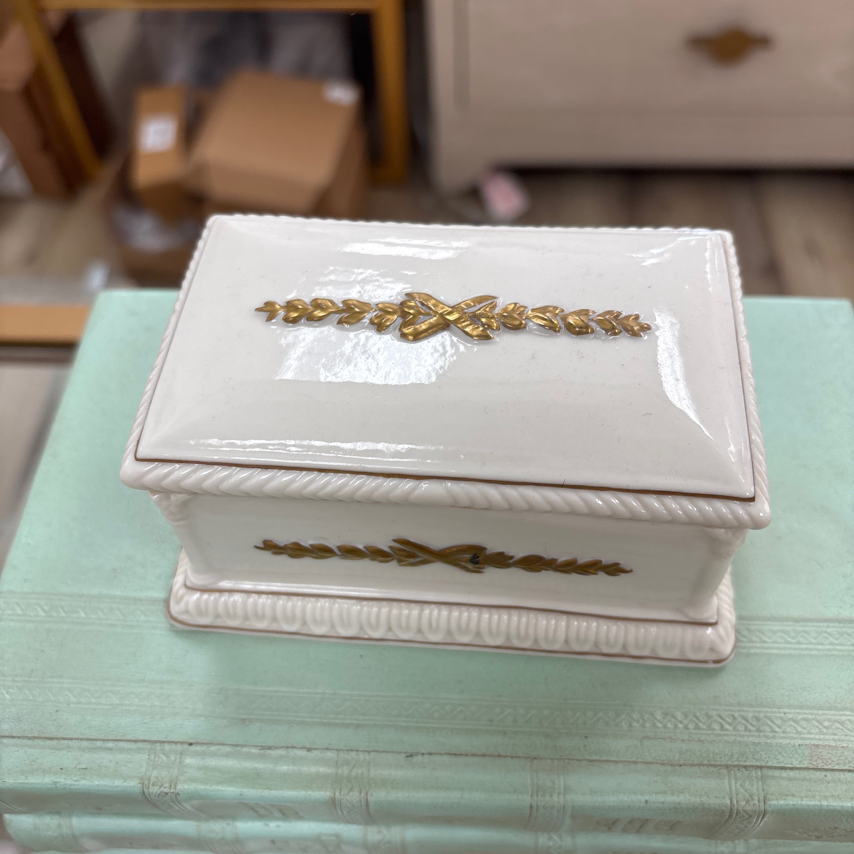Italian porcelain box – Grayson Carter Design